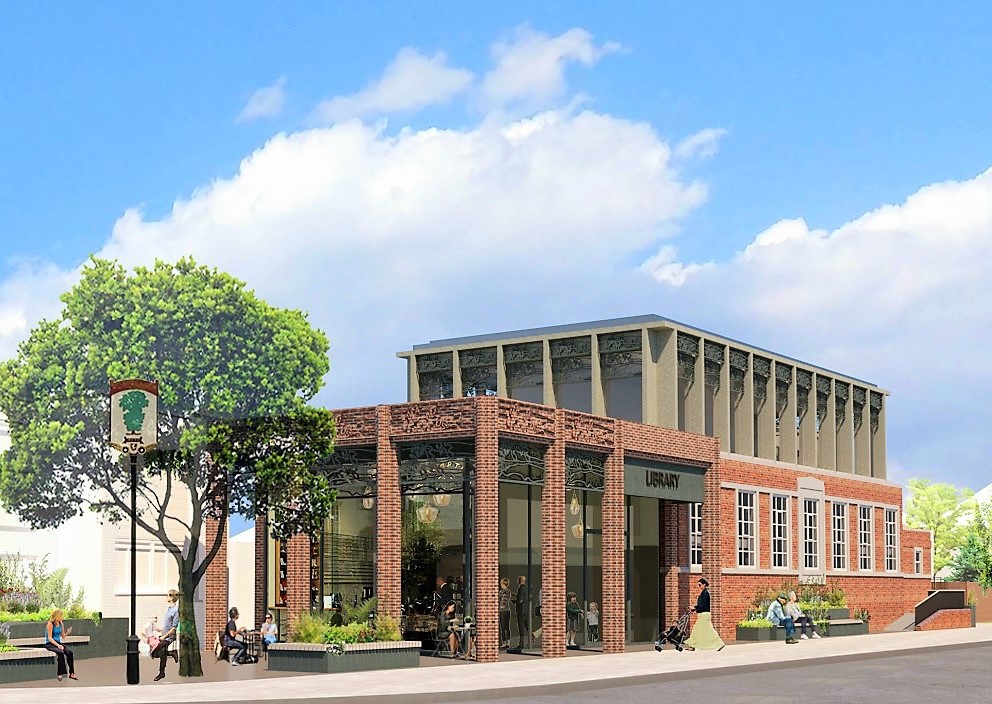 West Wickham Library and Housing Development